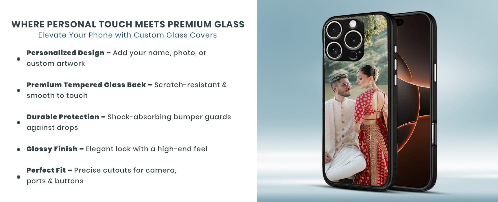 Custom iPhone 16 Pro Glass Case – Stayclassy