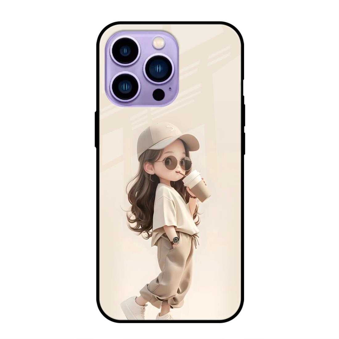 Tik Tok Girl iPhone 16 Pro Glass Case – Stayclassy