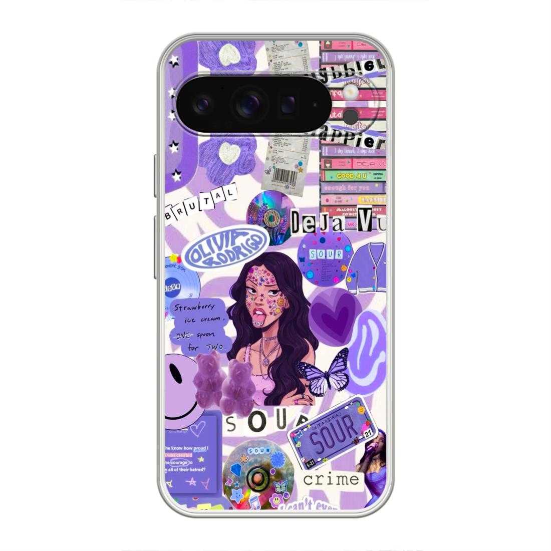Olivia Rodrigo Google Pixel 9 Pro XL Clear Case – Stayclassy.in