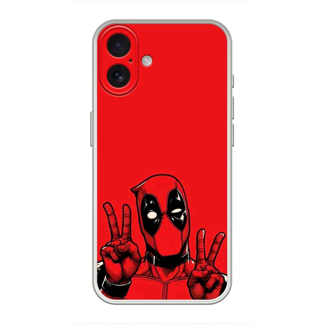 Deadpool iPhone 16 Clear Case – Stayclassy