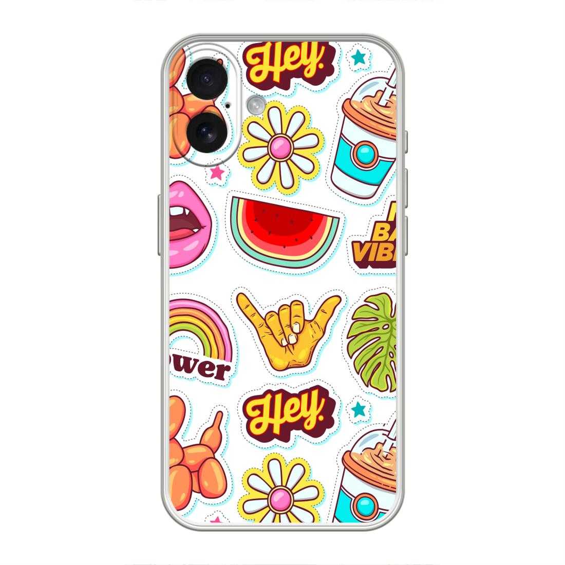Sticker Collection iPhone 16 Clear Case – Stayclassy