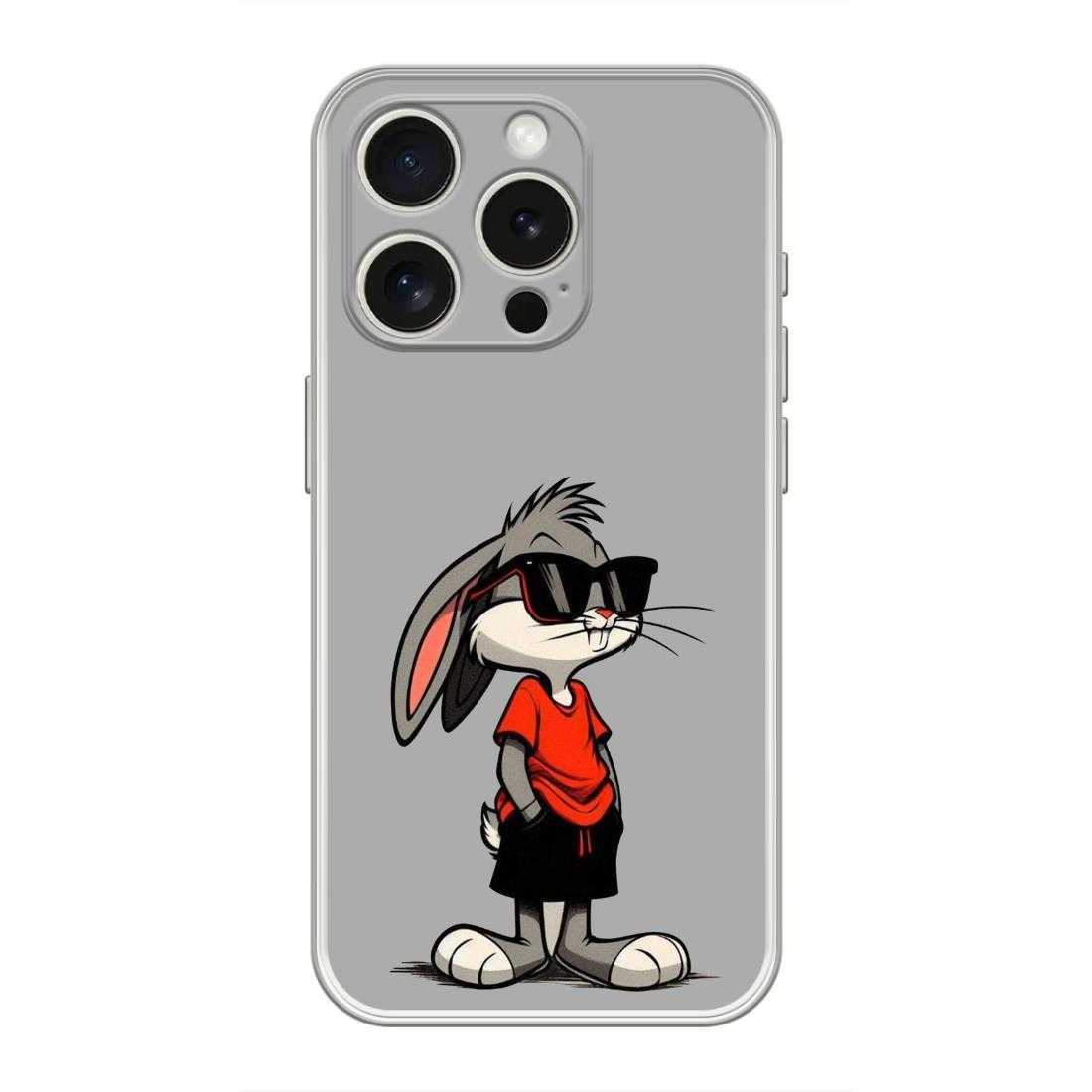 Cool Bunny iPhone 16 Pro Clear Case – Stayclassy