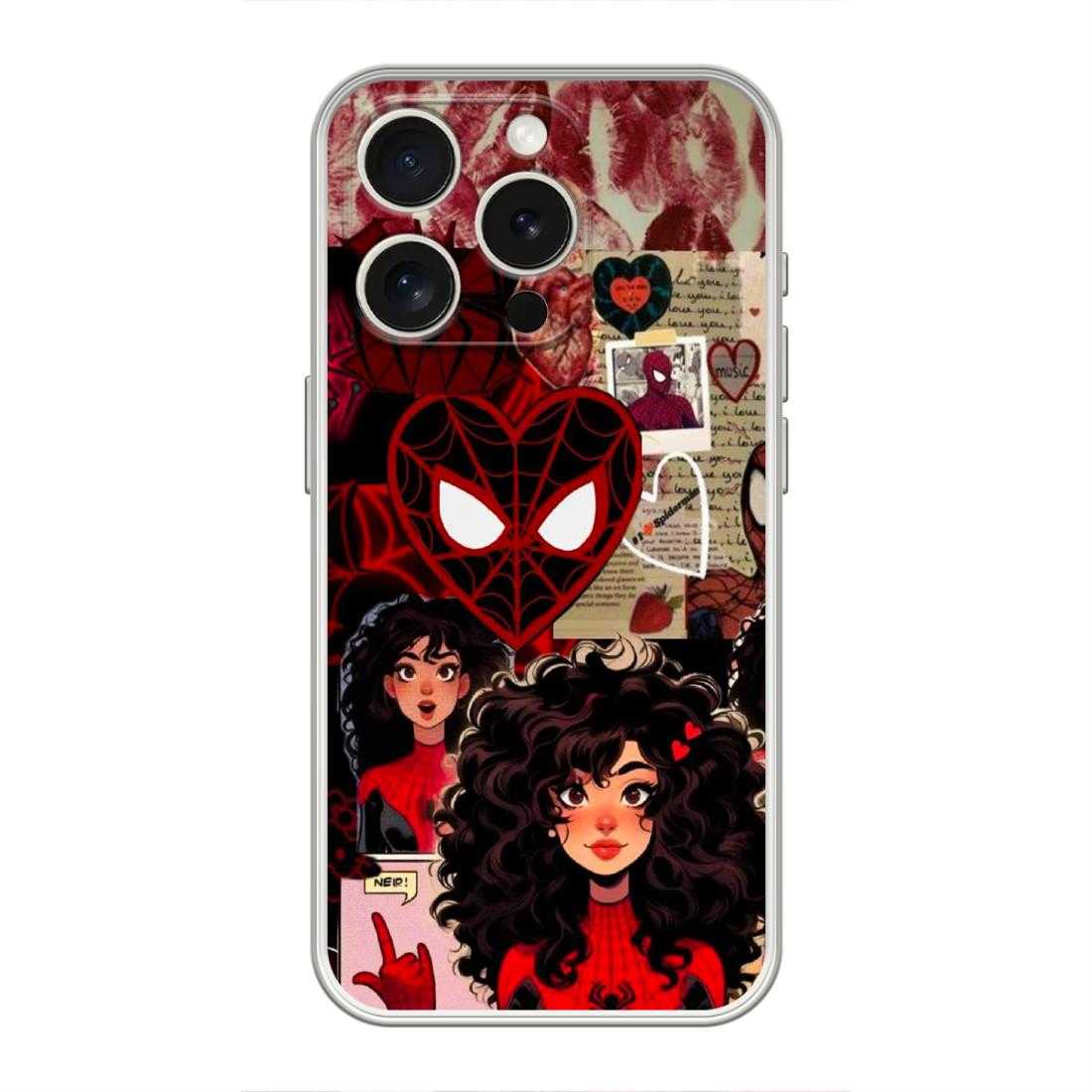 Spider Girl iPhone 16 Pro Clear Case – Stayclassy