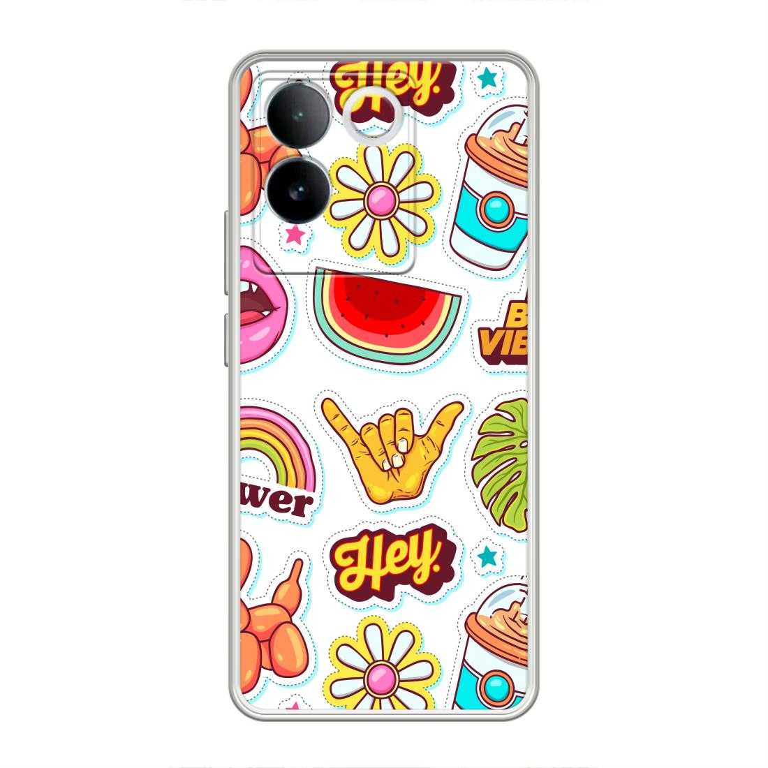 Sticker Collection Vivo T2 Pro Clear Case – Stayclassy
