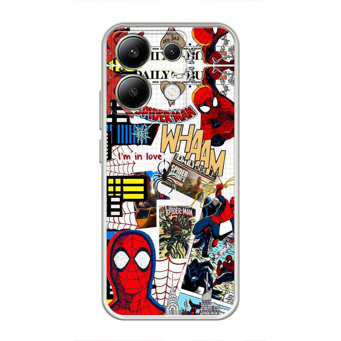 Spider Man Xiaomi Redmi Note 13 4G Clear Case – Stayclassy