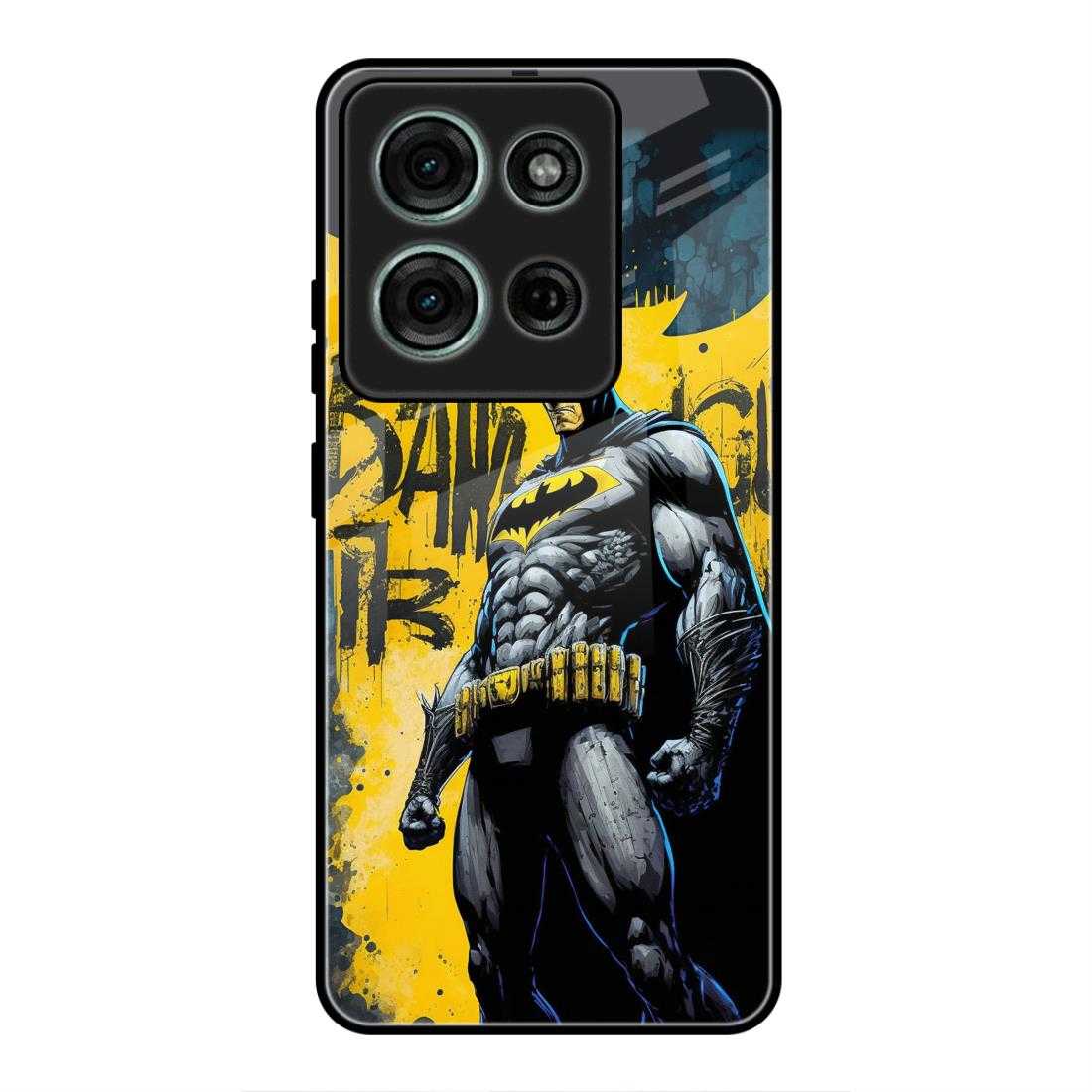 Batman The Dark Knight Motorola Moto G75 Glass Case – Stayclassy.in