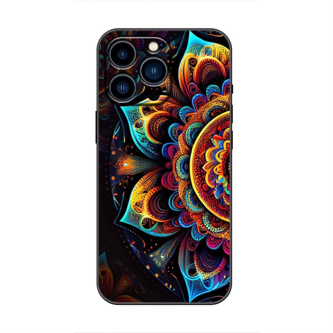 Colorful Mandala Pattern iPhone 15 Pro Max Silicone Case – Stayclassy