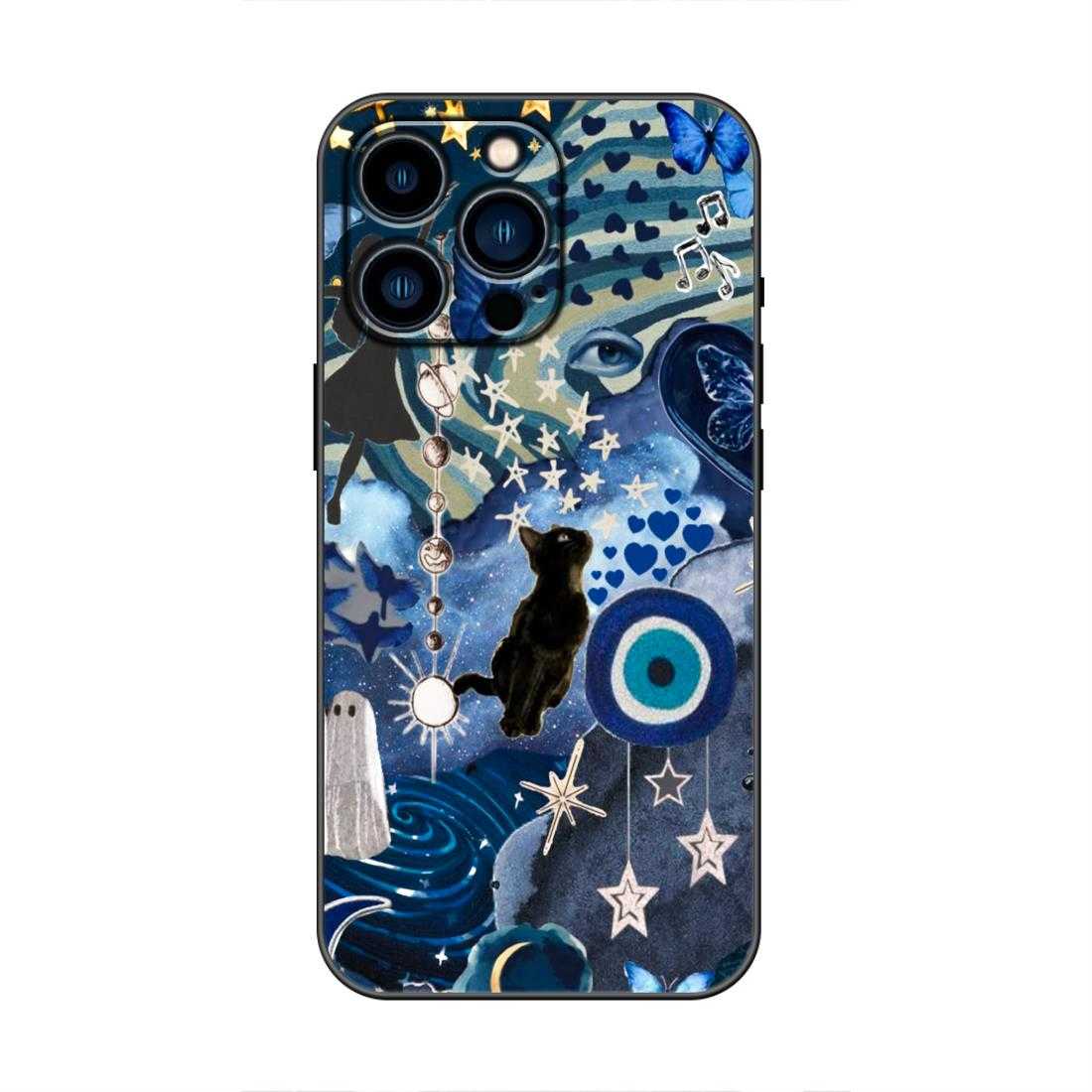 Blue Galaxy iPhone 16 Pro Silicone Case – Stayclassy