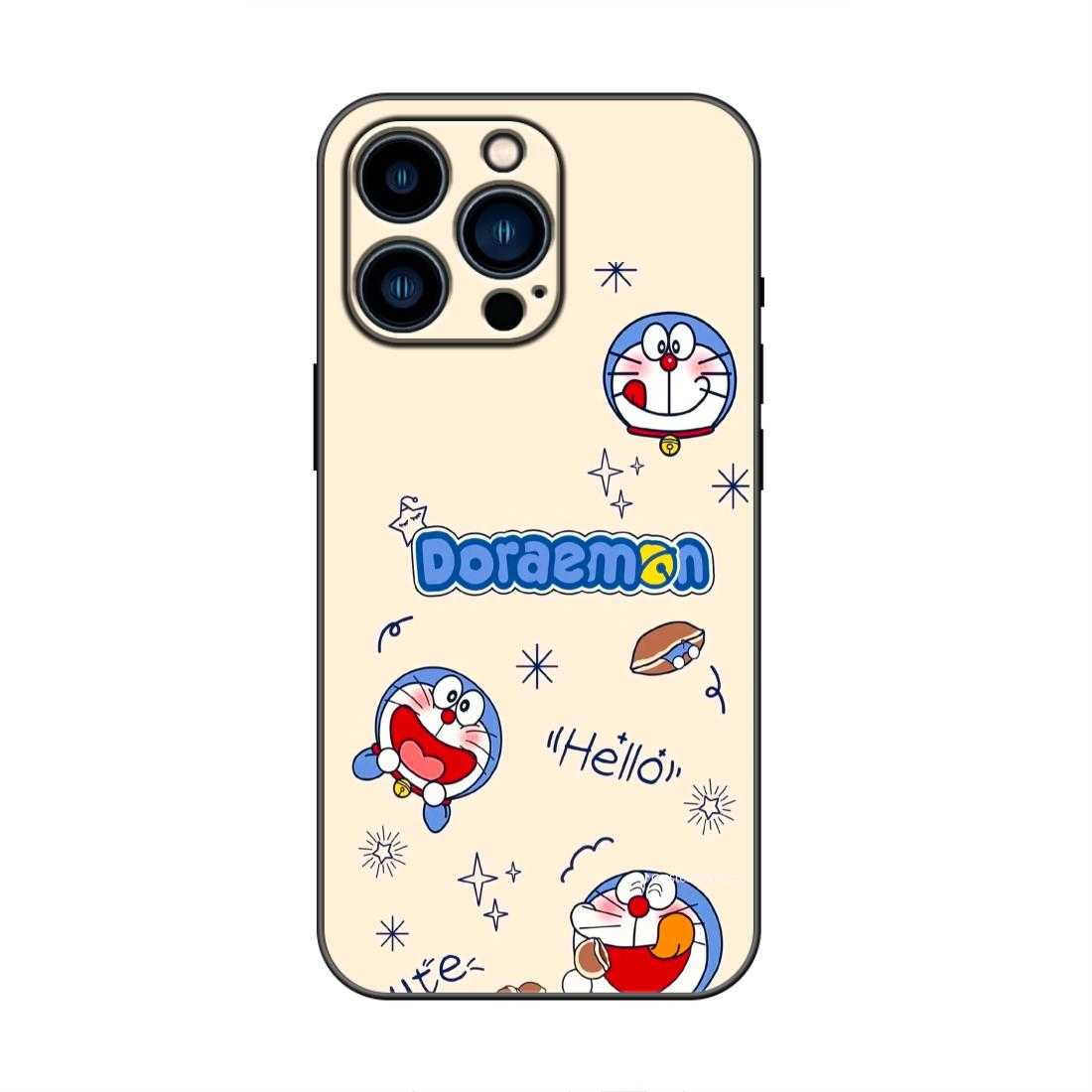 Cute Doraemon iPhone 16 Pro Max Silicone Case – Stayclassy