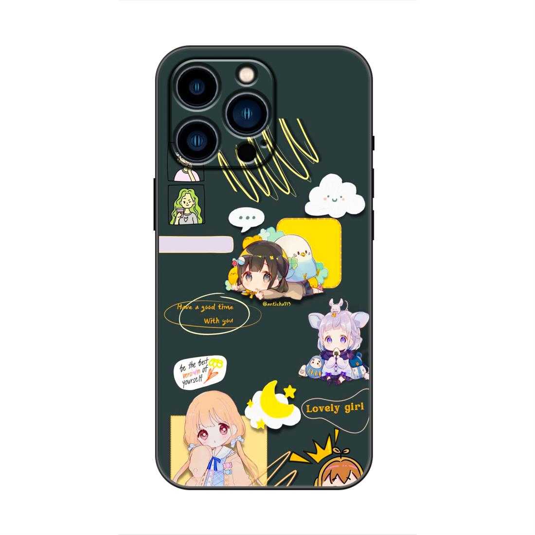 Lovely Girl iPhone 16 Pro Max Silicone Case - Stayclassy.in