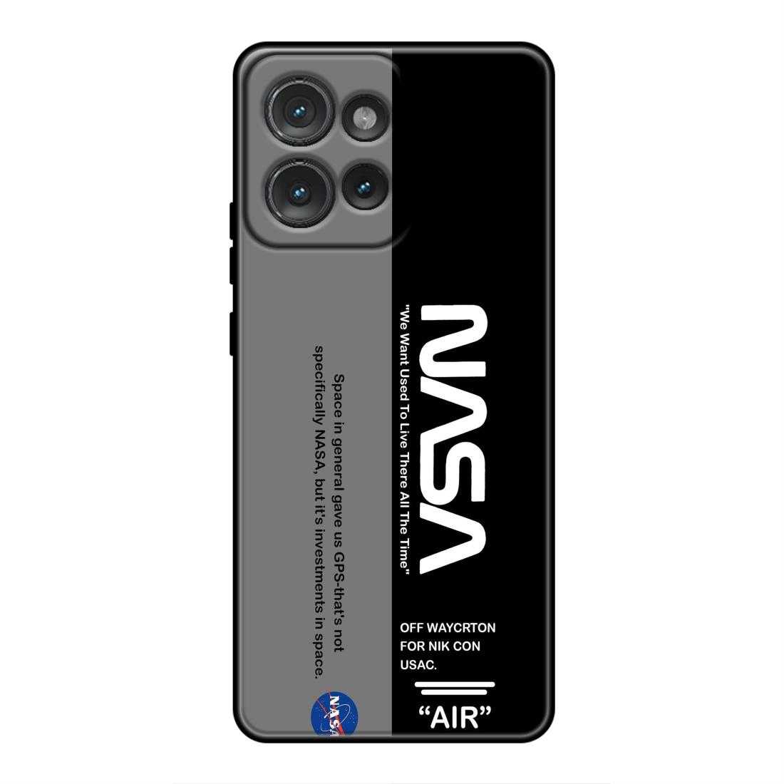 Nasa Motorola Edge 50 Silicone Case - Stayclassy.in