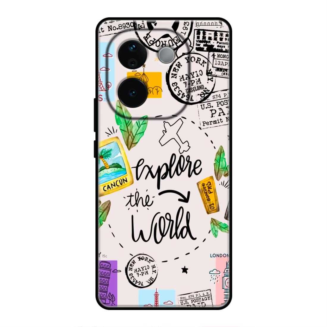 Explore The World Vivo T3 Pro Silicone Case – Stayclassy