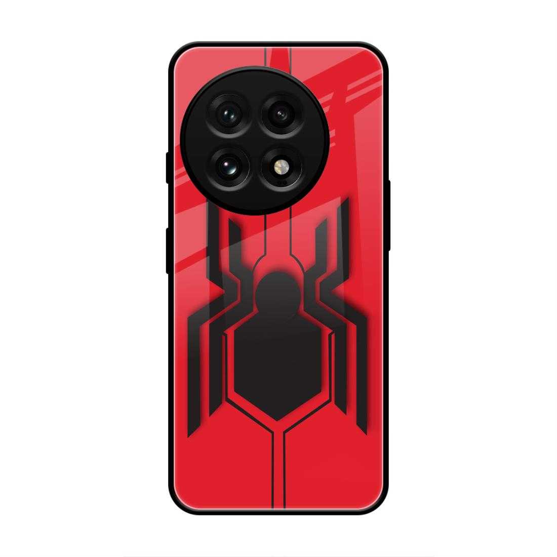 Spiderman logo OnePlus 13R Glass Case – Stayclassy