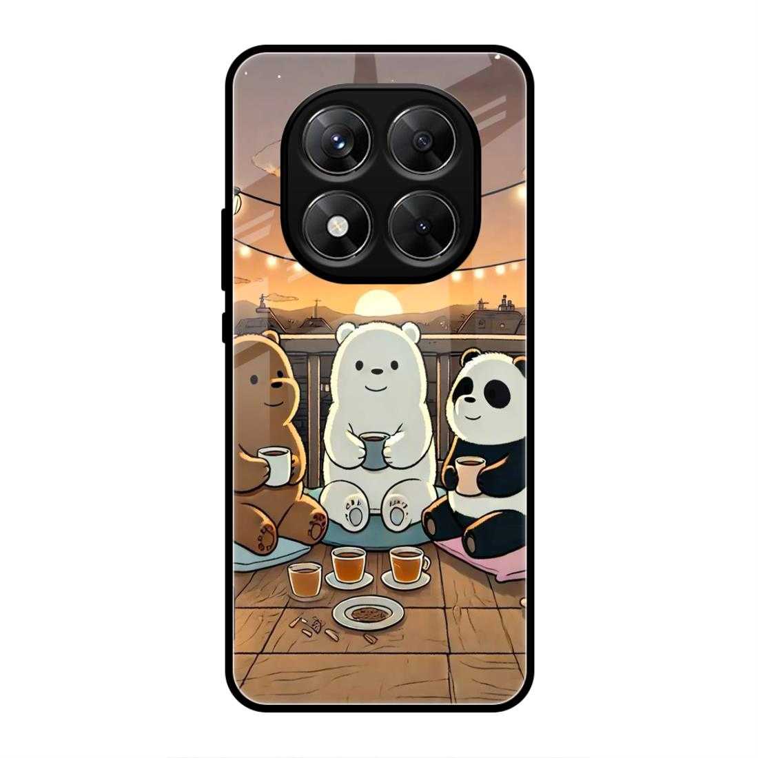 We Bare Bears Xiaomi Redmi Note 14 Pro 4G Glass Case – Stayclassy