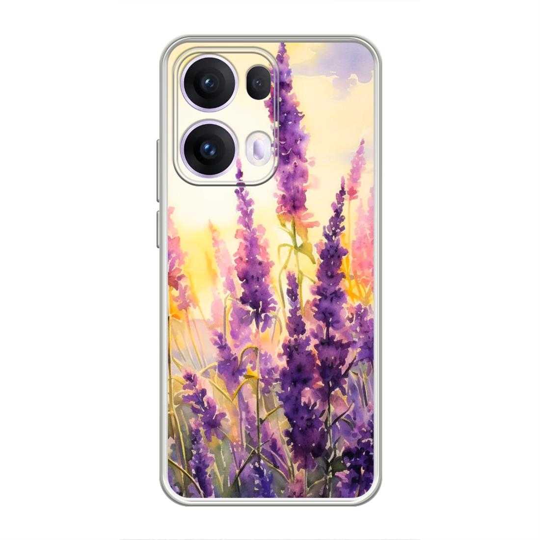 Lavender Flower Oppo Reno 13 Pro Clear Case – Stayclassy