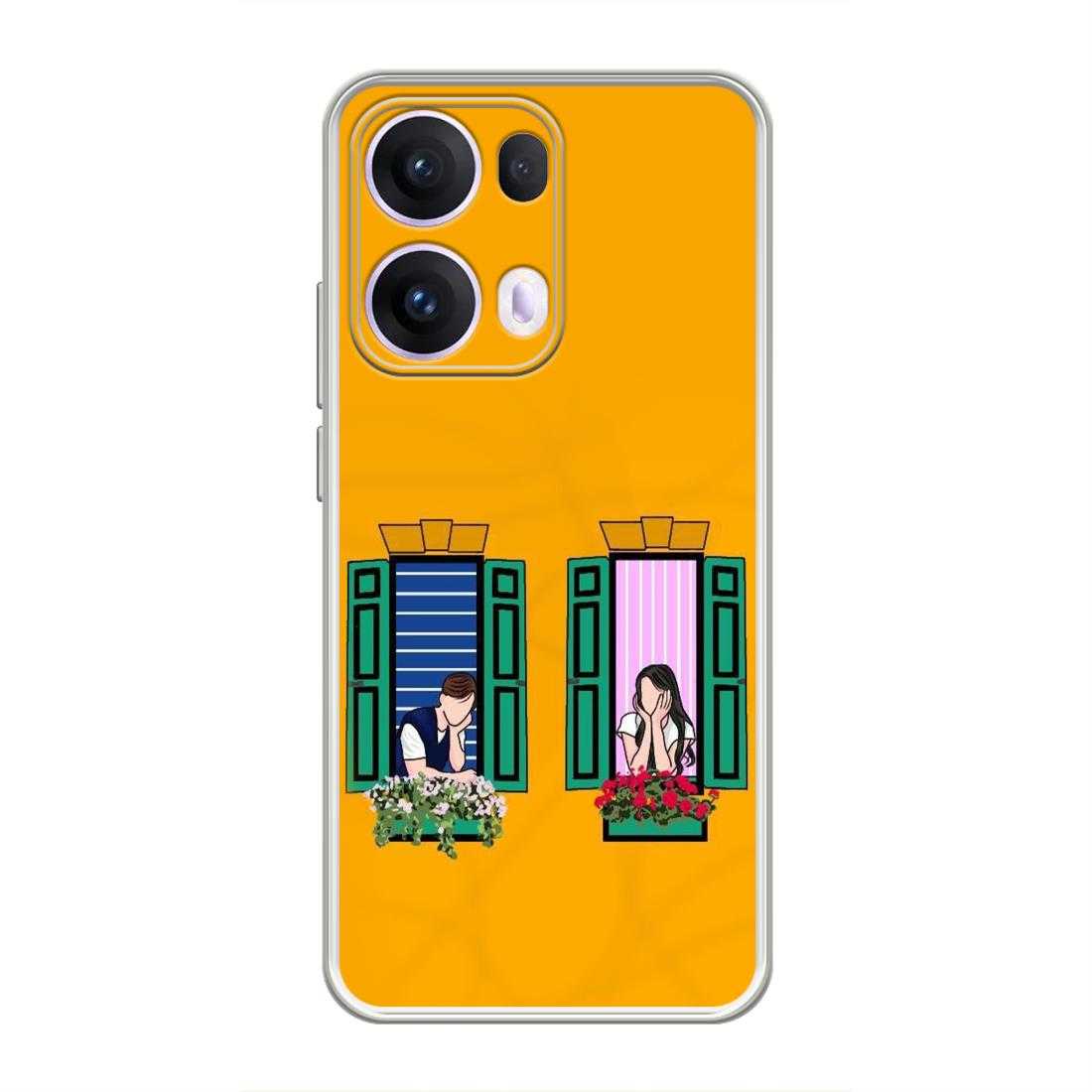 Reflected Love Oppo Reno 13 Pro Clear Case – Stayclassy