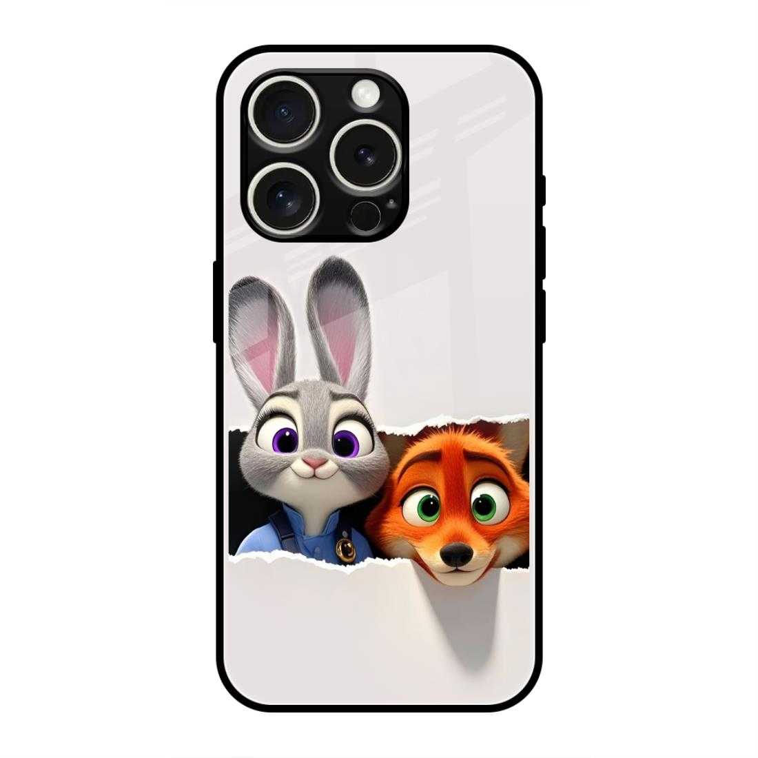 Zootopia Duo iPhone 16 Pro Max Glass Case – Stayclassy
