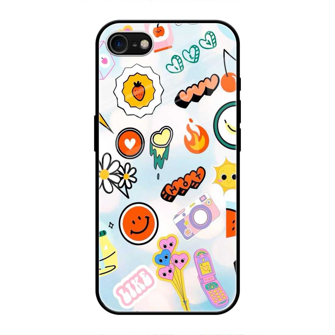 Sticker Art iPhone 16E Glass Case – Stayclassy