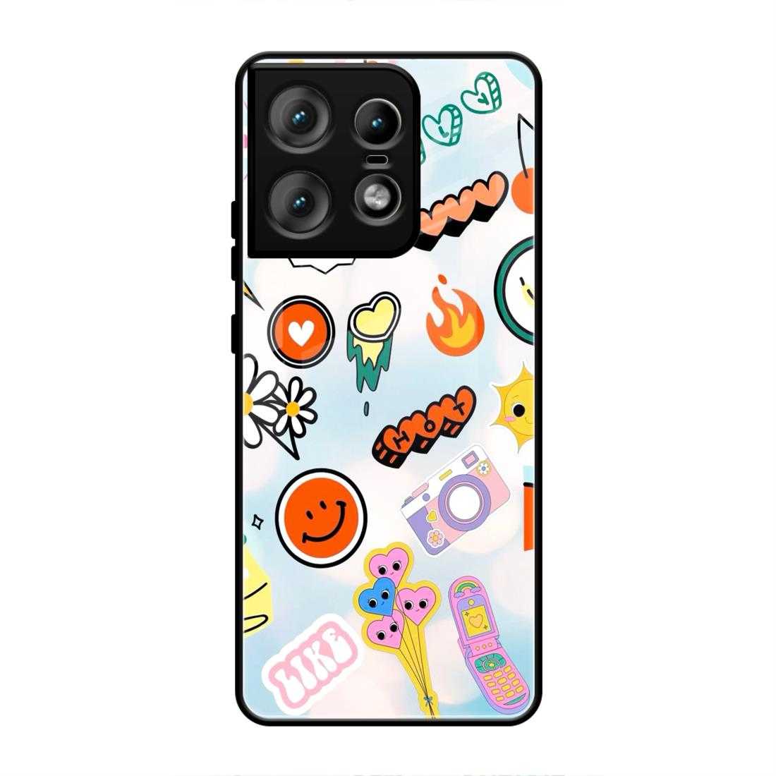 Sticker Art Motorola Edge 50 Pro Glass Case – Stayclassy