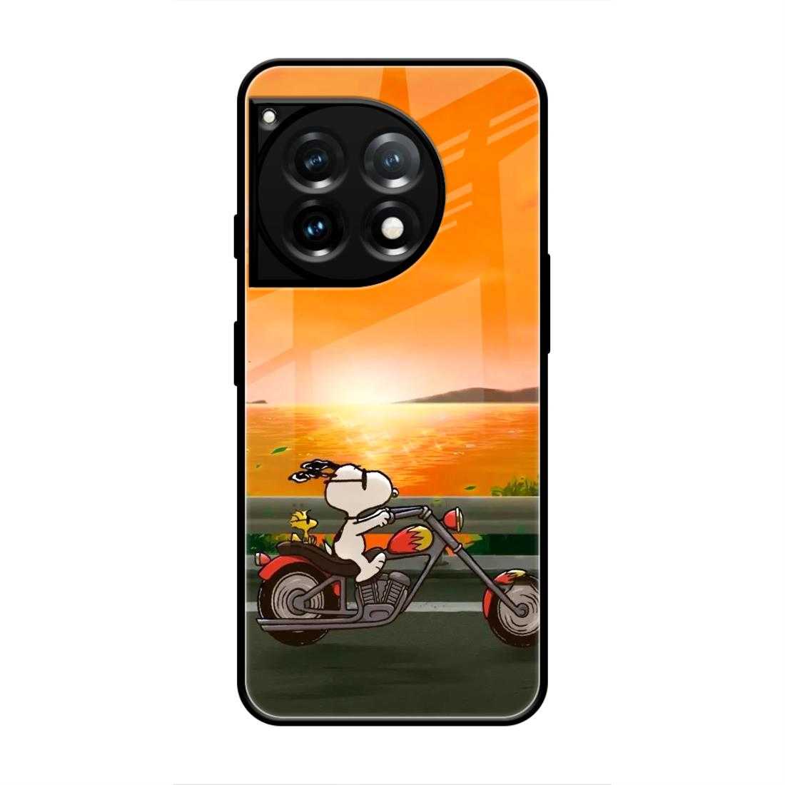 Snoopy Swag OnePlus 13R Glass Case – Stayclassy