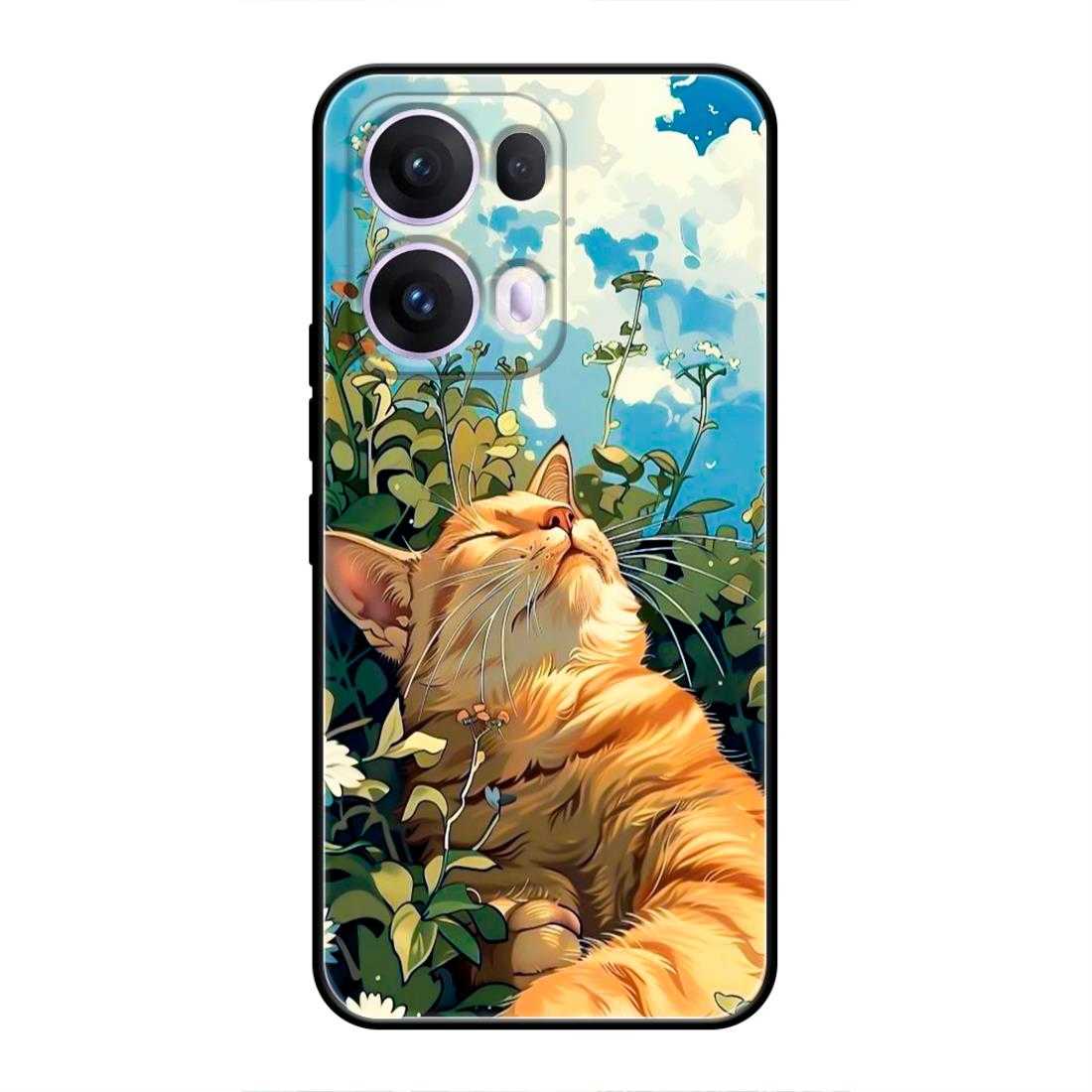 Garfield Sleeping Oppo Reno 13 Pro Silicone Case – Stayclassy