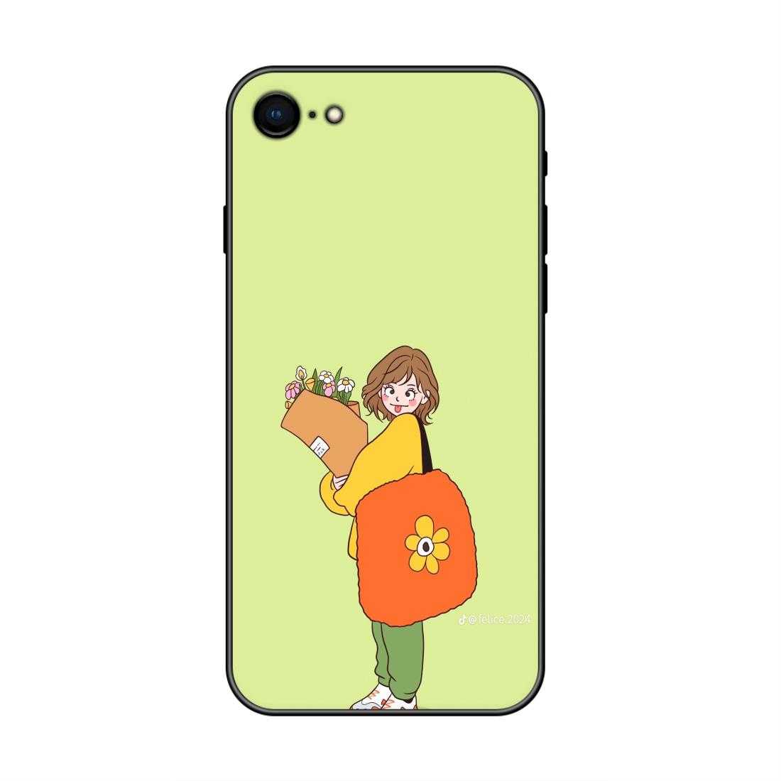 Cute Doodle iPhone 16E Silicone Case – Stayclassy