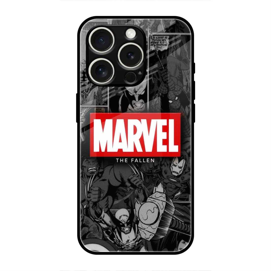 Marvel Comics iPhone 15 Pro Max Glass Case – Stayclassy