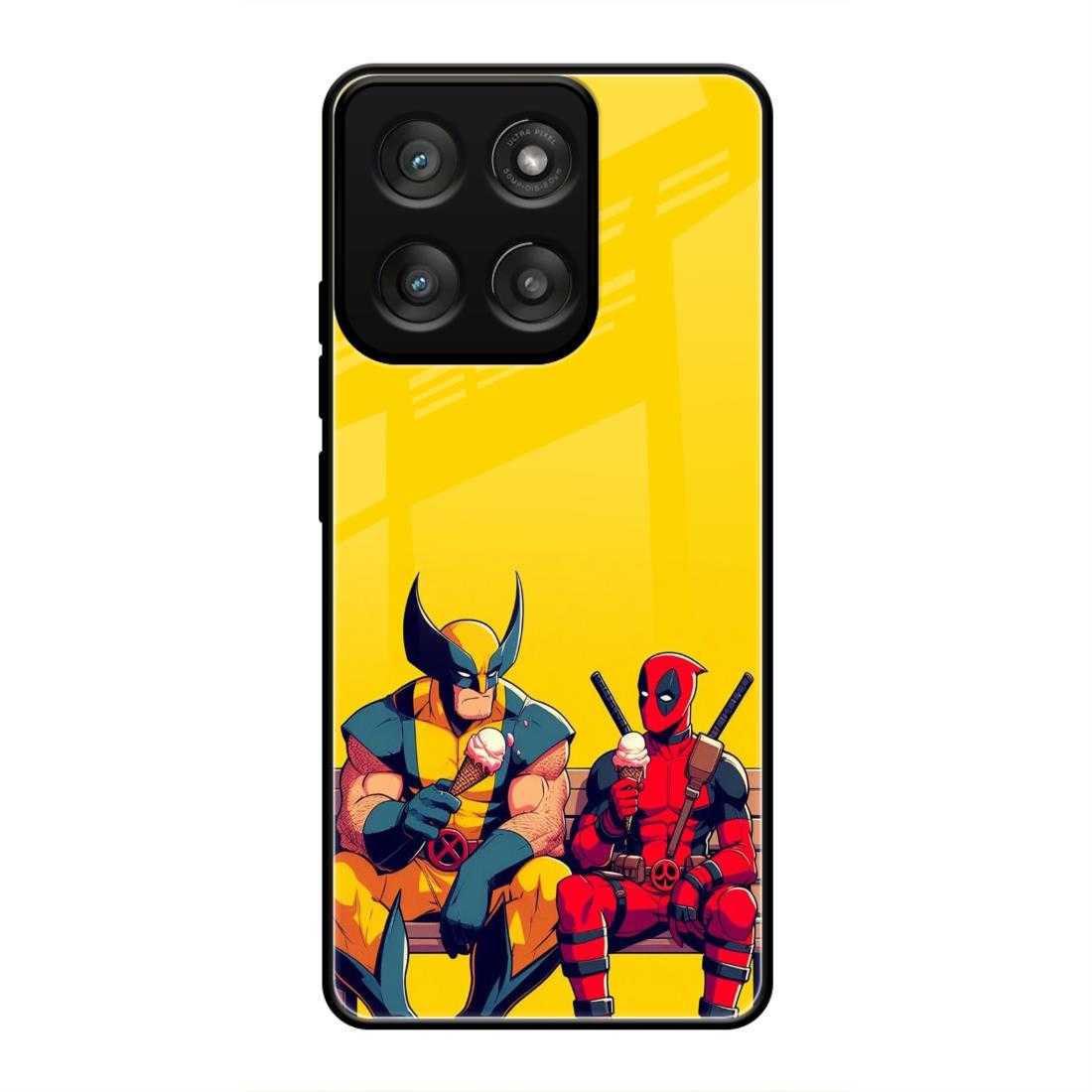 Deadpool Cartoon Motorola Edge 60 Pro Glass Case – Stayclassy