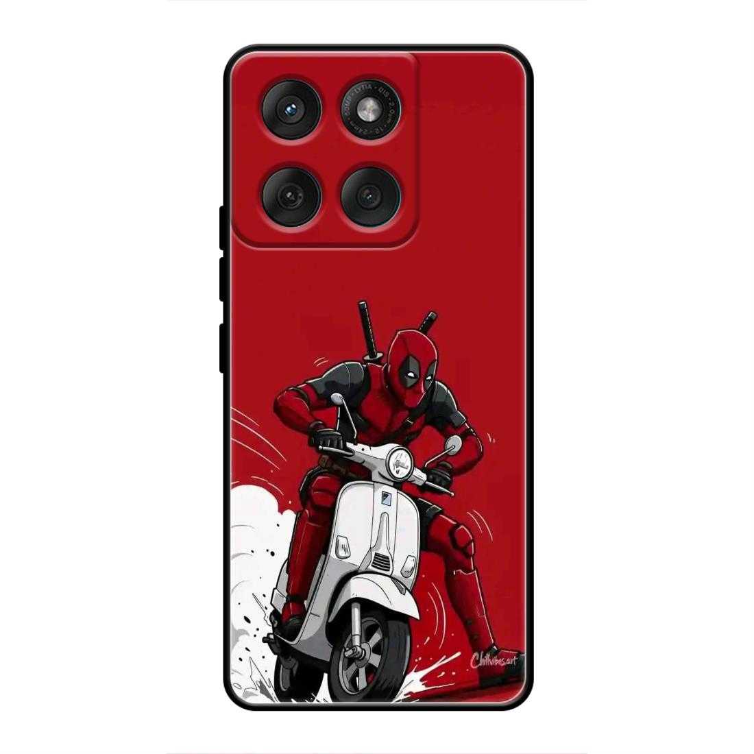 Deadpool Motorola Edge 60 Silicone Case – Stayclassy