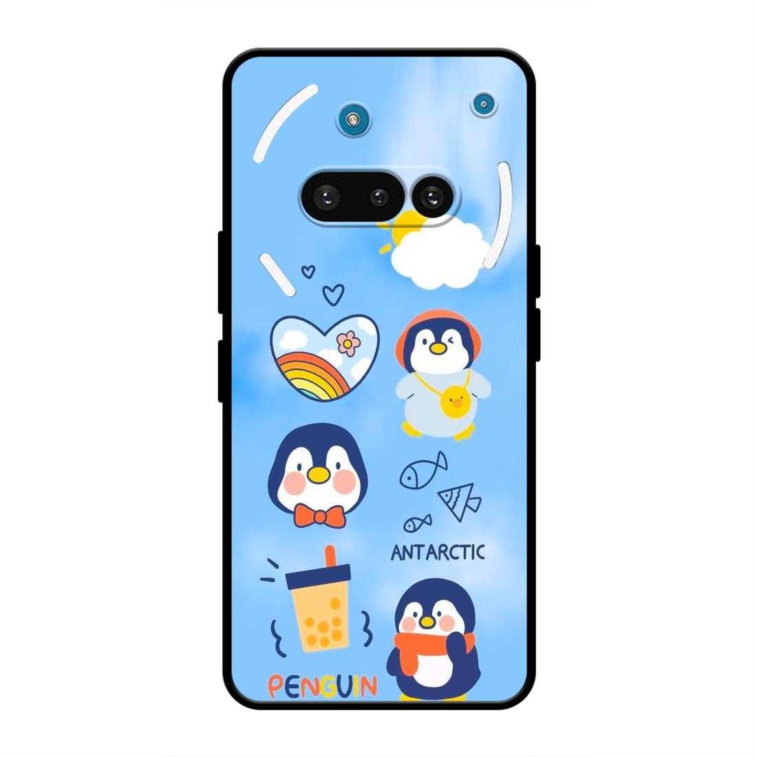 Cartoon Penguin Nothing Phone 3A Silicone Case – Stayclassy