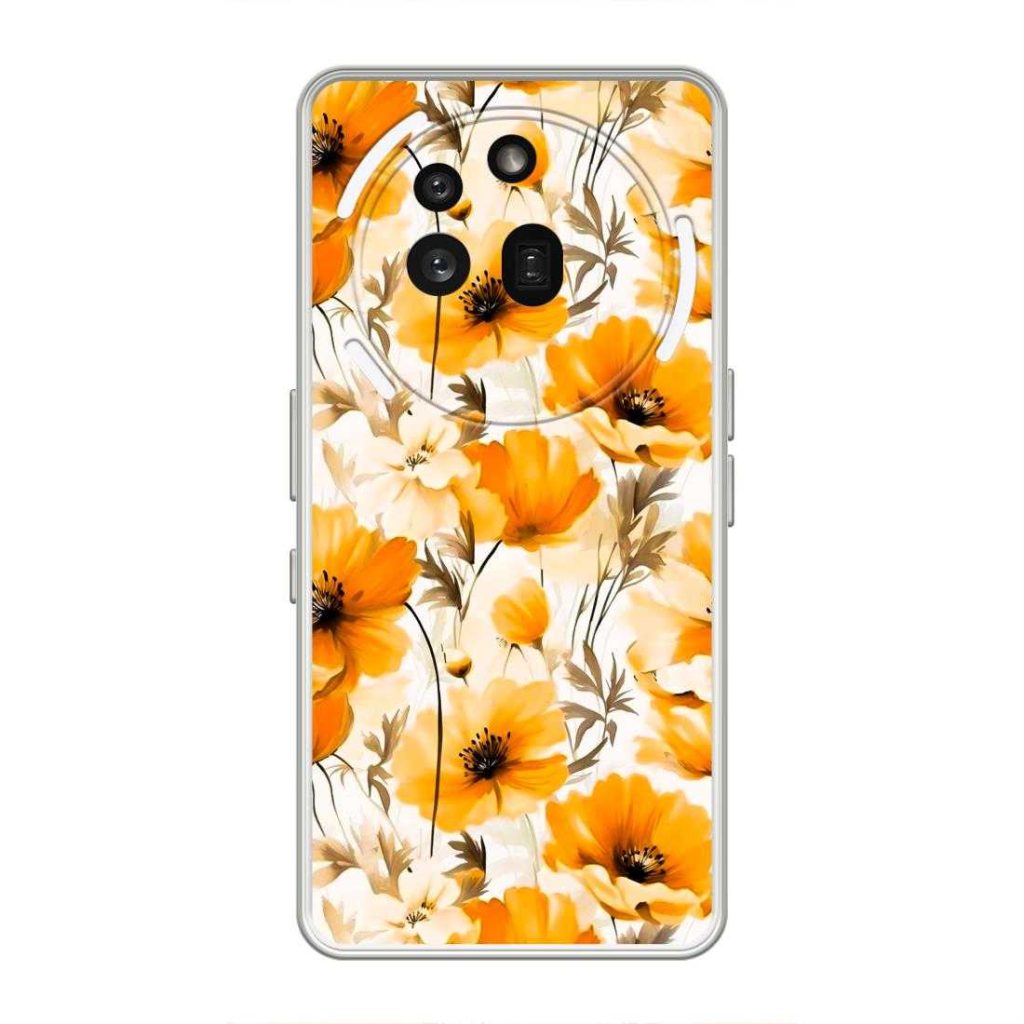 Cosmos Flowers Nothing Phone 3A Pro Clear Case – Stayclassy