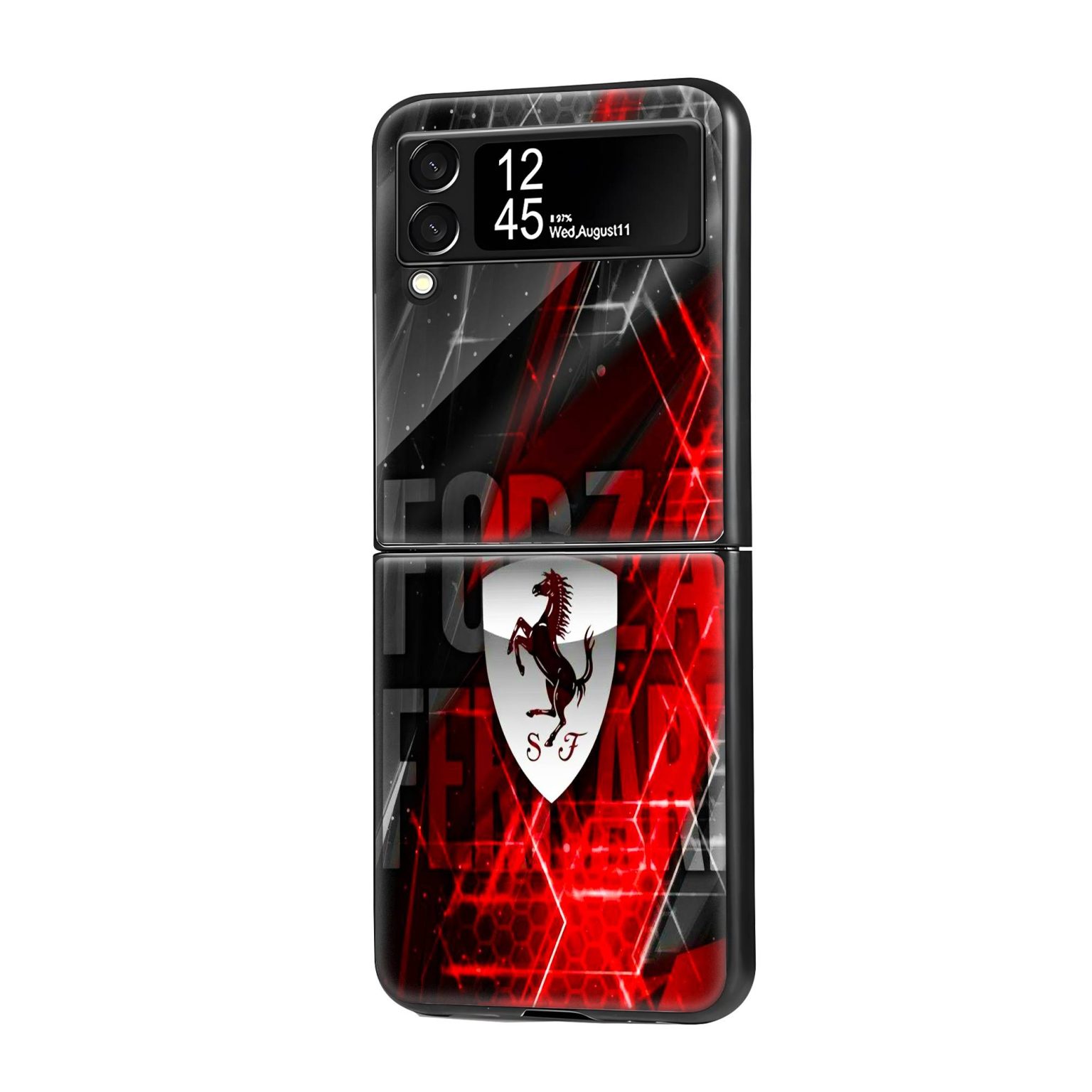 Forza Ferrari Samsung Z Flip Glass Case – Stayclassy